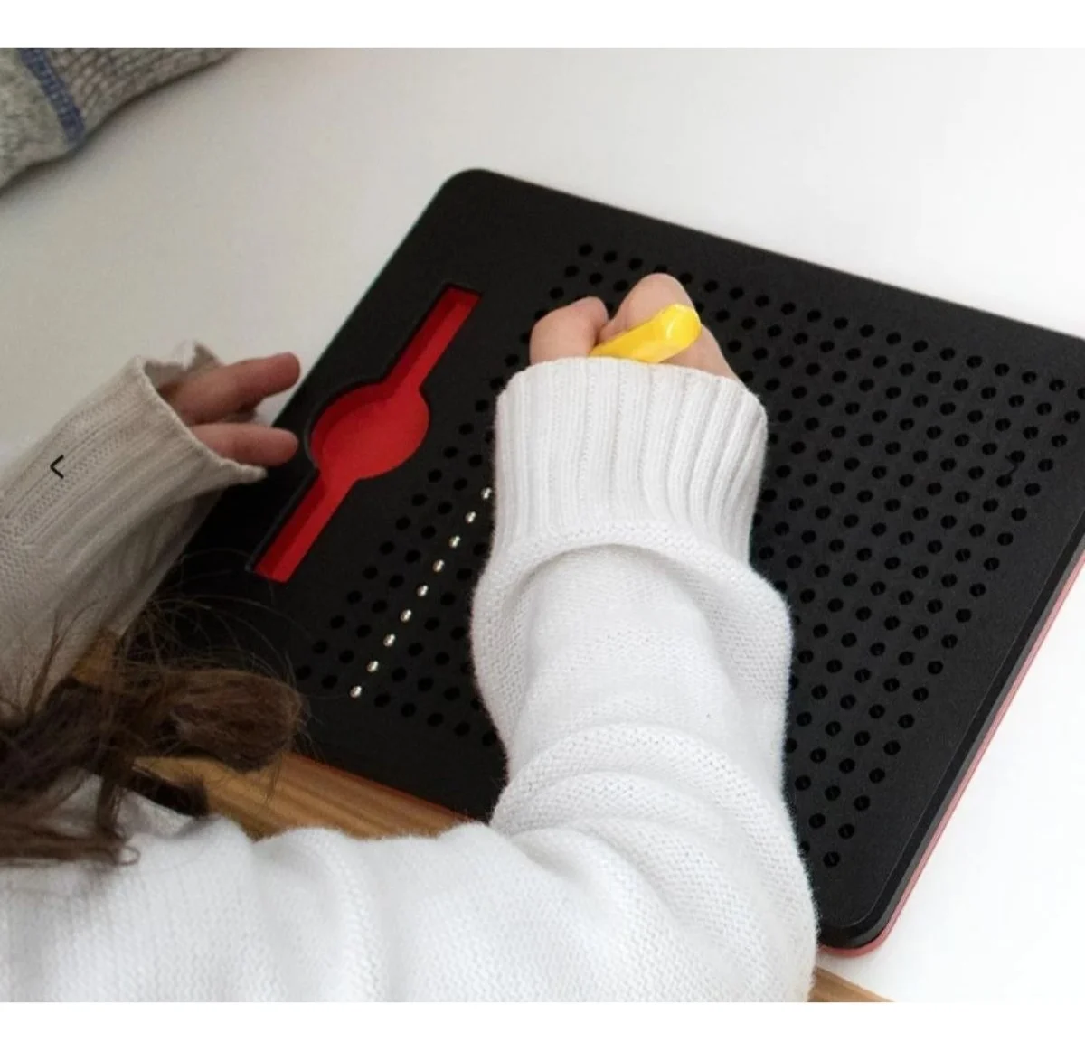 Pizarra Imantada Con Lápiz De Imanes Didactica Infantil - Ranzeuy